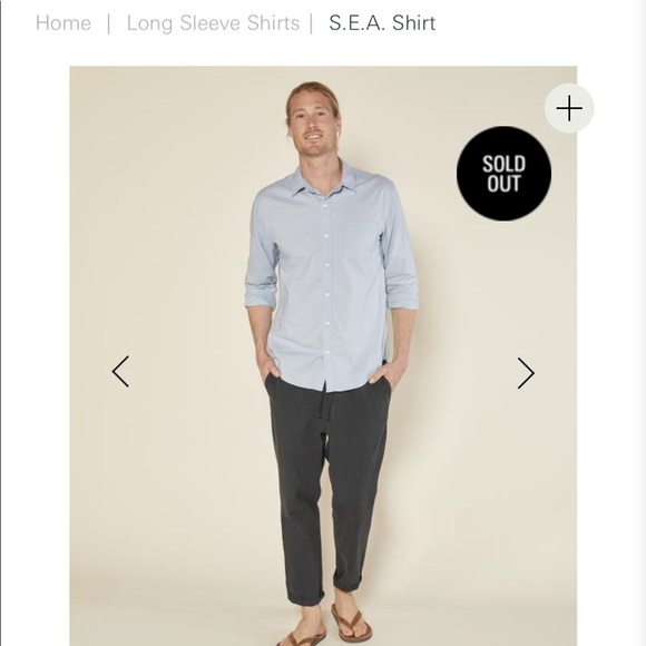 Outerknown | Shirts | Outerknown Sea Shirt Sold Out Rare | Poshmark